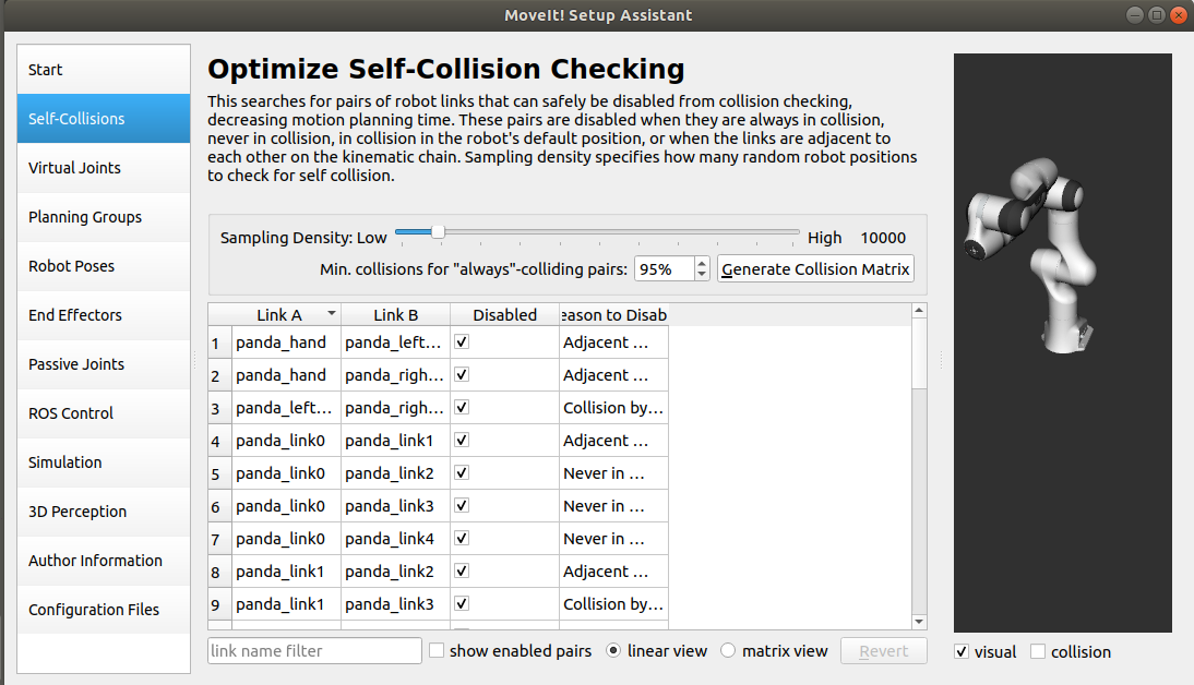 ros-1 MoveIT控制机械臂_moveit自带panda机械臂urdf文件-CSDN博客
