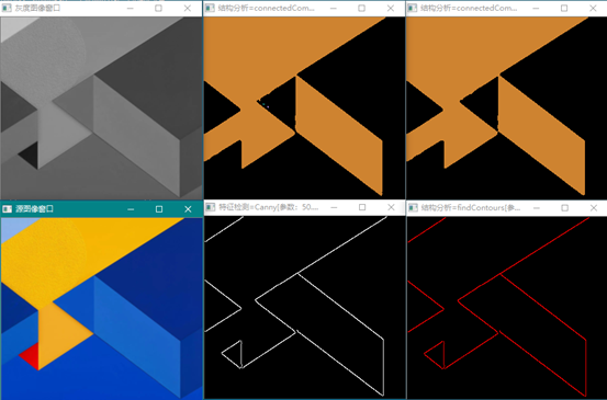 OpenCV各模块函数使用实例（6）--结构分析和形状描述符（Structural Analysis and Shape ...