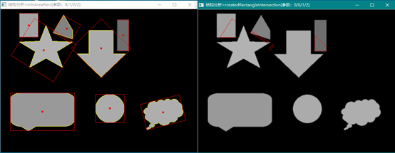 OpenCV各模块函数使用实例（6）--结构分析和形状描述符（Structural Analysis and Shape ...