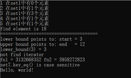 Unorderedmultiset学习之查找操作和观察器操作count，find， Containsc20，equalrangehashfunction Keyeqc 