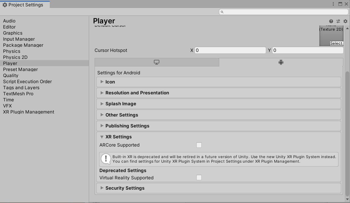 使用ARCore+Unity概述_unity arcore-CSDN博客
