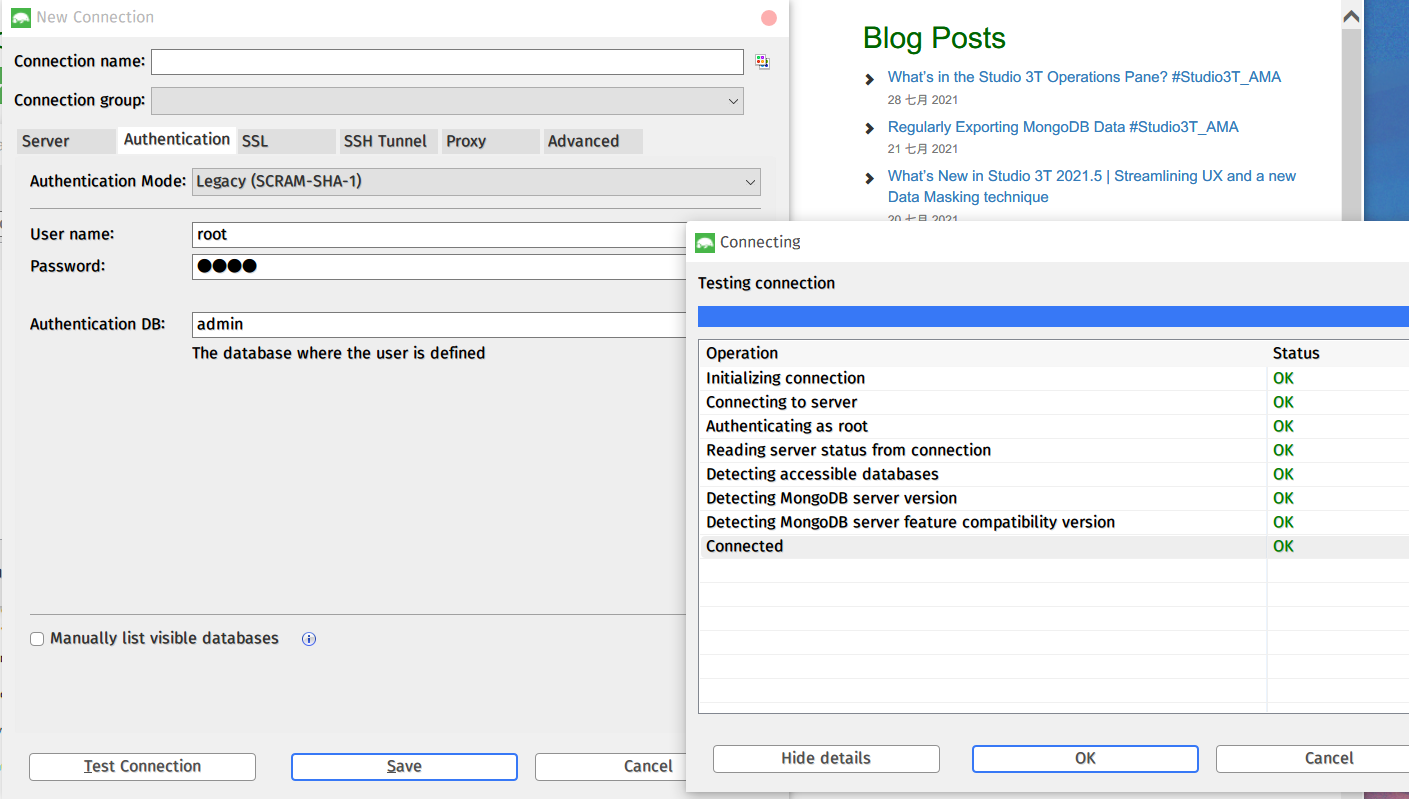 mongoDB 3.4开启用户认证_mongodb3.4 怎么将scram-sha-1改为mongodb-cr认证方式-CSDN博客