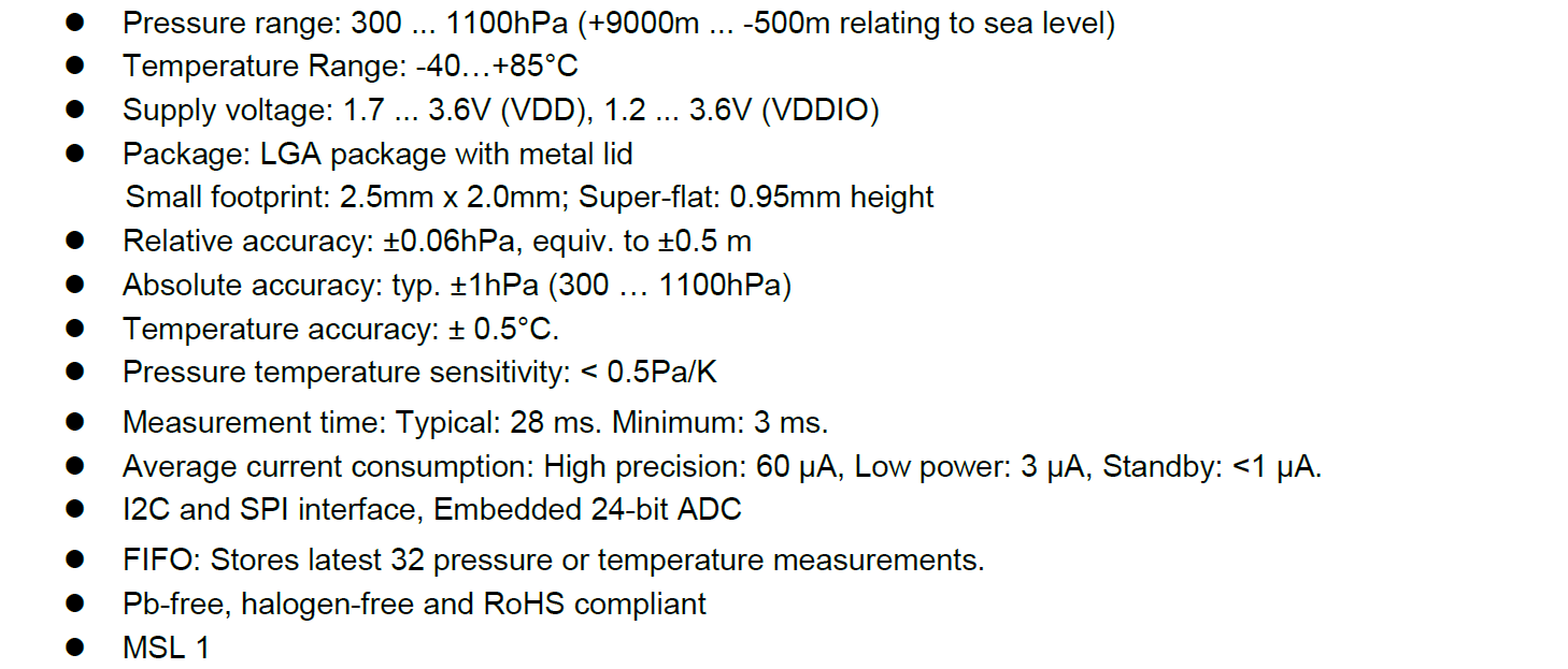 SPL06 Capacitive Pressure Sensor Data Reading and Processing (Based on ...