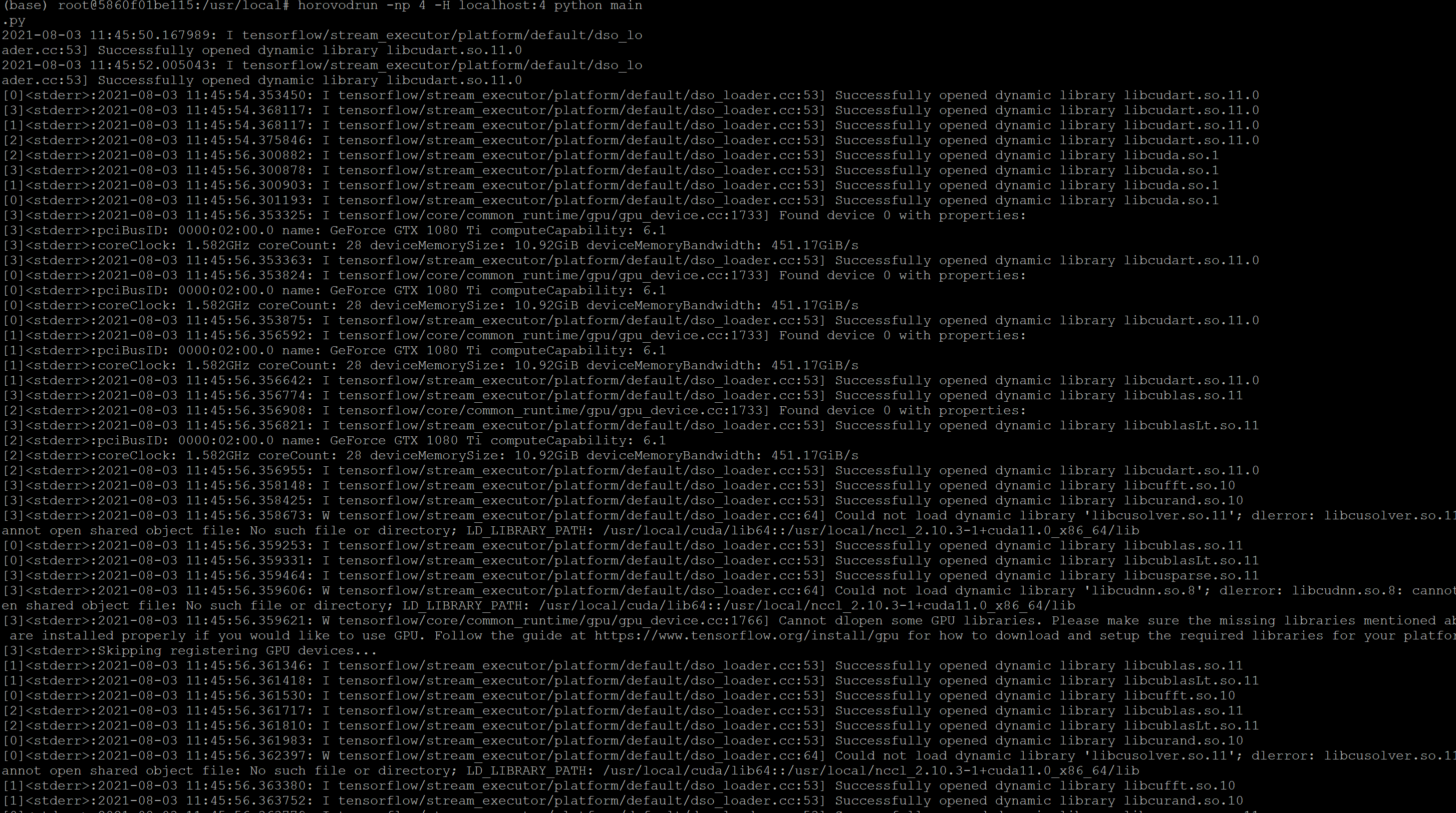 ubuntu 配置 Horovod环境_pip horovod-CSDN博客
