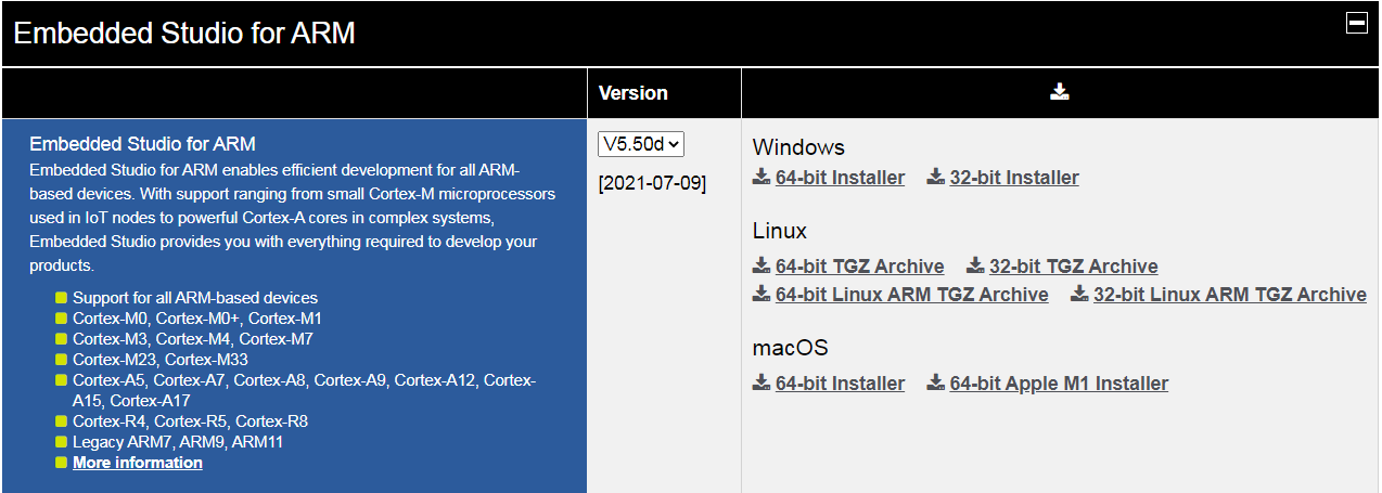 开发环境搭建-SEGGER Embedded Studio 搭建开发环境_segger studio-CSDN博客