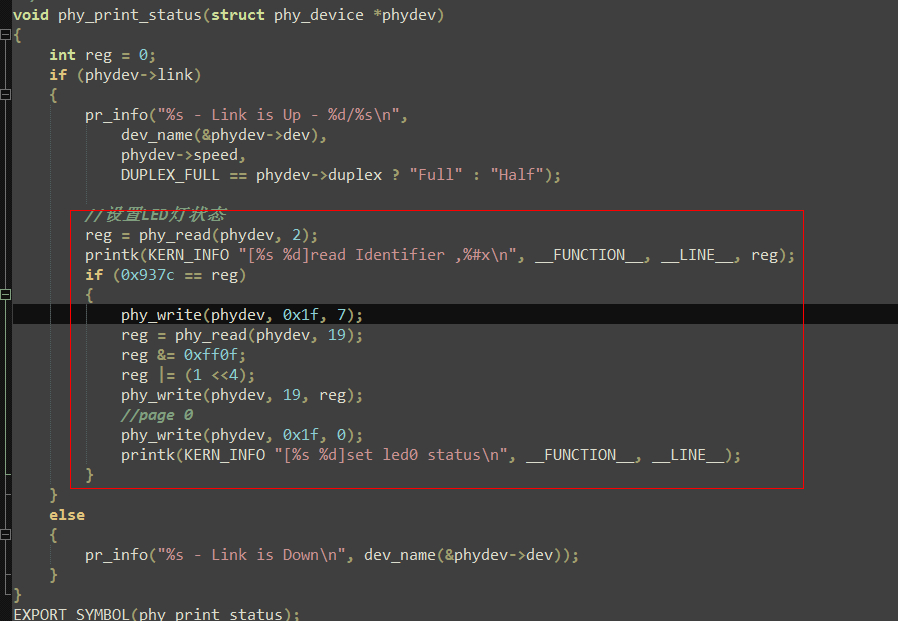 修改PHY的LED默认状态_identifier register-CSDN博客