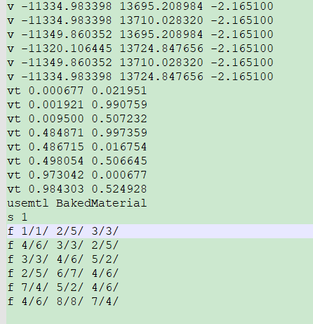obj文件格式详解及示例_obj文件怎么得到顶点数据-CSDN博客