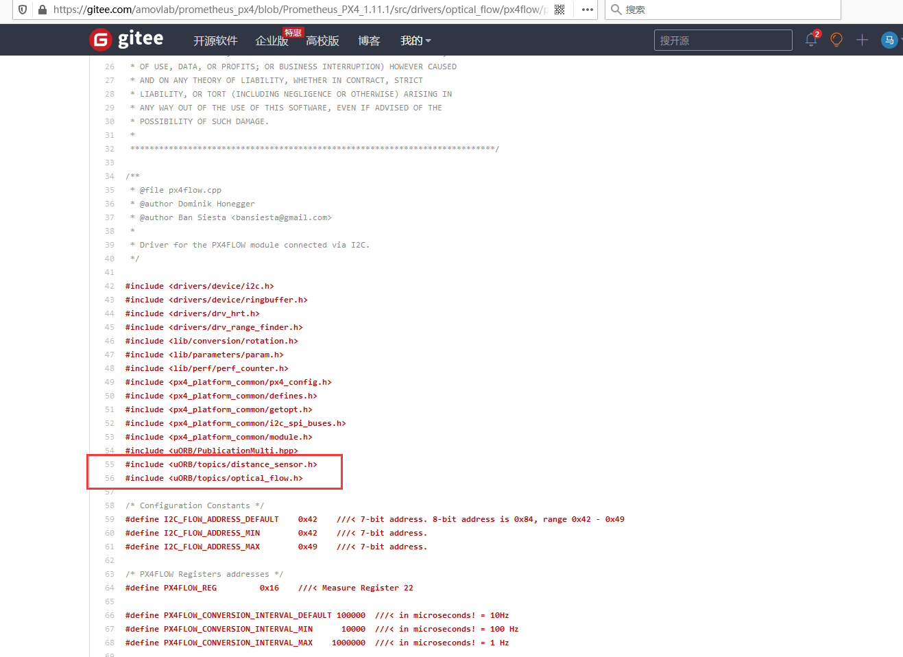 PX4的PX4flow光流驱动文件分析，PX4里面一个驱动就有一个类_px4-opticalflow-CSDN博客