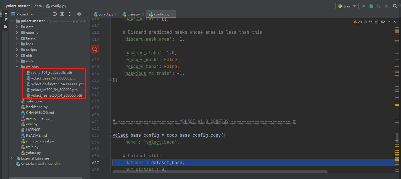 用Yolact模型训练自己的数据集_yolact训练自己的数据集-CSDN博客