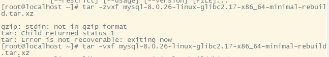 Linux解压tar文件失败tar 带f报错invalid Param Csdn博客 