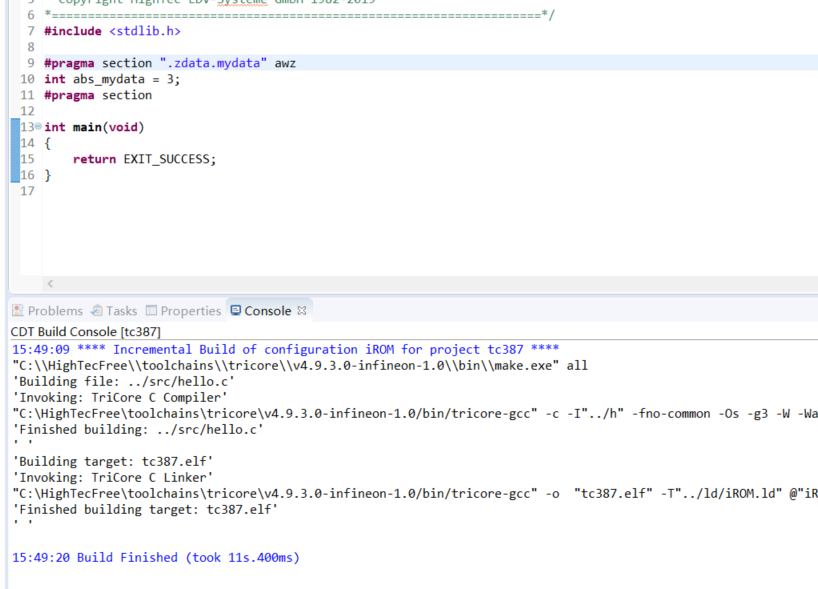 711_HighTec实现memory layout的简单操作_hightec编译调试时如何查看memory-CSDN博客