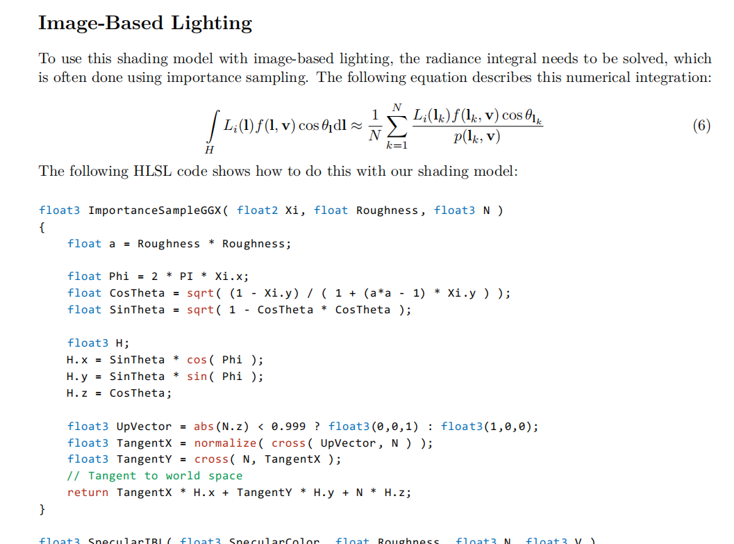 PBR来龙去脉九：继续Unreal的IBL部分_ue4 ibl-CSDN博客
