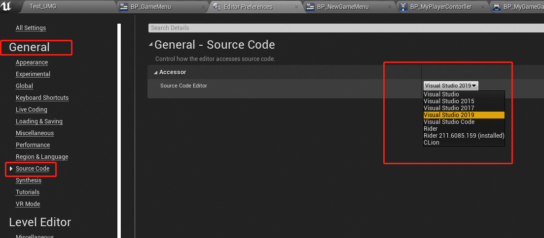 [UE4]修改UE的设置_unrealversionselector-CSDN博客