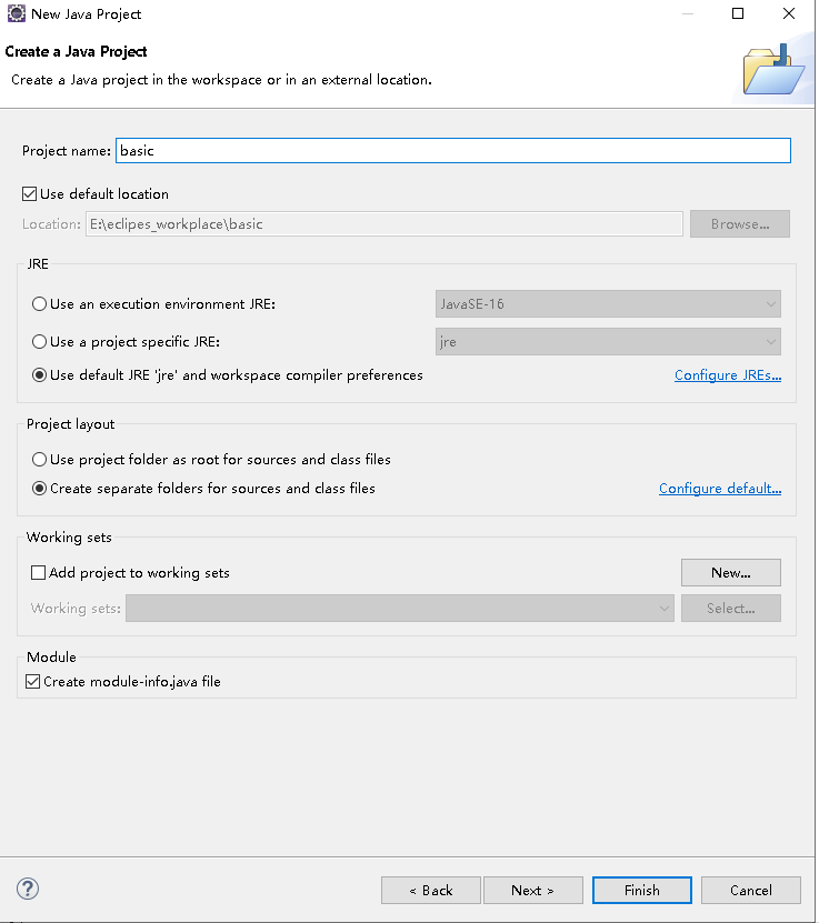 Eclipse如何创建java项目以及在src下创建包和类_创建在src java 下面-CSDN博客