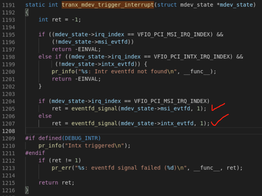 VFIO-MDEV driver(virtual device) trigger interrupt to virtual machine_vfio-mdev拦截机制-CSDN博客