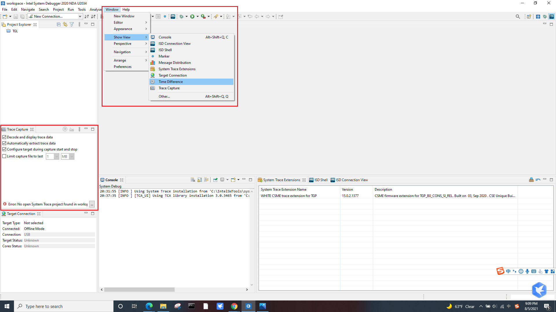 使用Intel DCI/Inte System Debugger跟踪主机启动过程 中CSME/Bios信息_intel dci 怎么连接-CSDN博客