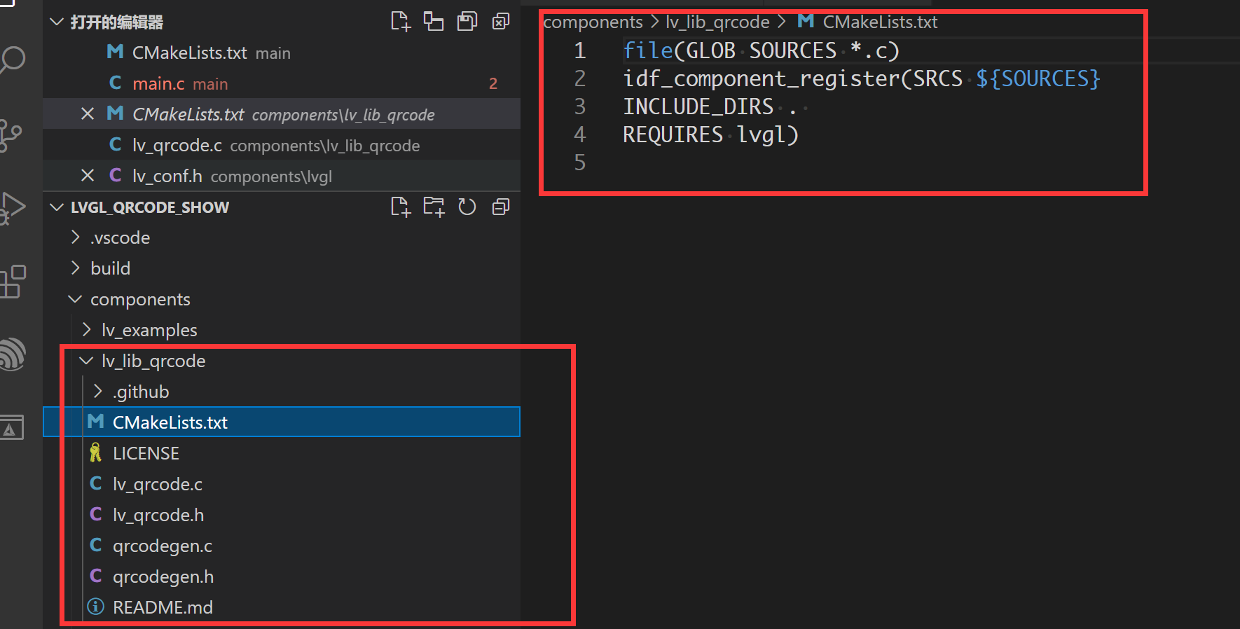 ESP32开发学习 LVGL Littlevgl 创建显示二维码_lvgl qrcode-CSDN博客
