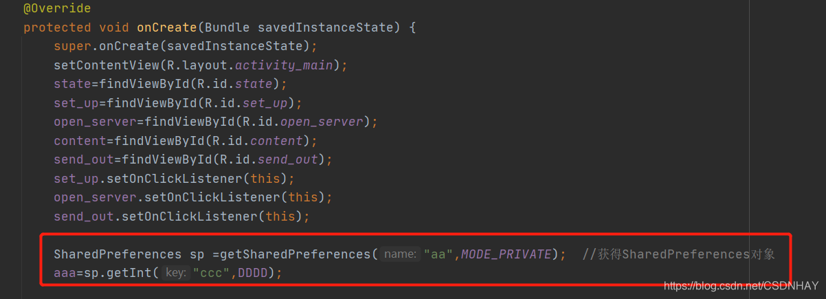 Android——使用sharedpreferences进行简单存储述实现sharedpreferences存储的步骤。 Csdn博客