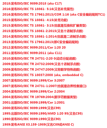 C语言标准，ANSI C，ISO C,GNU C-CSDN博客