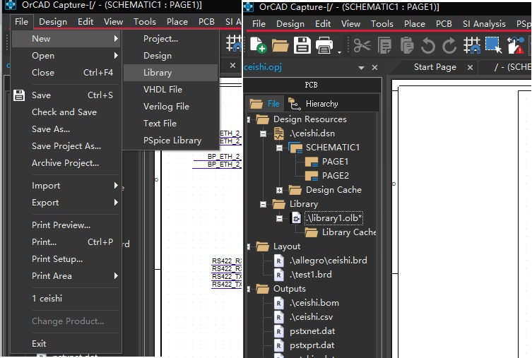 ORCAD学习系列之一 ORCAD元器件库的建立_orcad 原理图元件生成元件库-CSDN博客