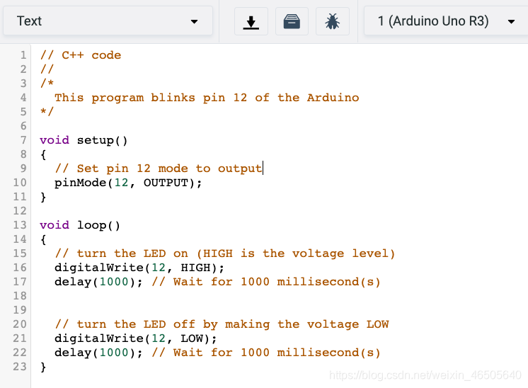Arduino基础(一)arduino两个led交替闪烁 Csdn博客
