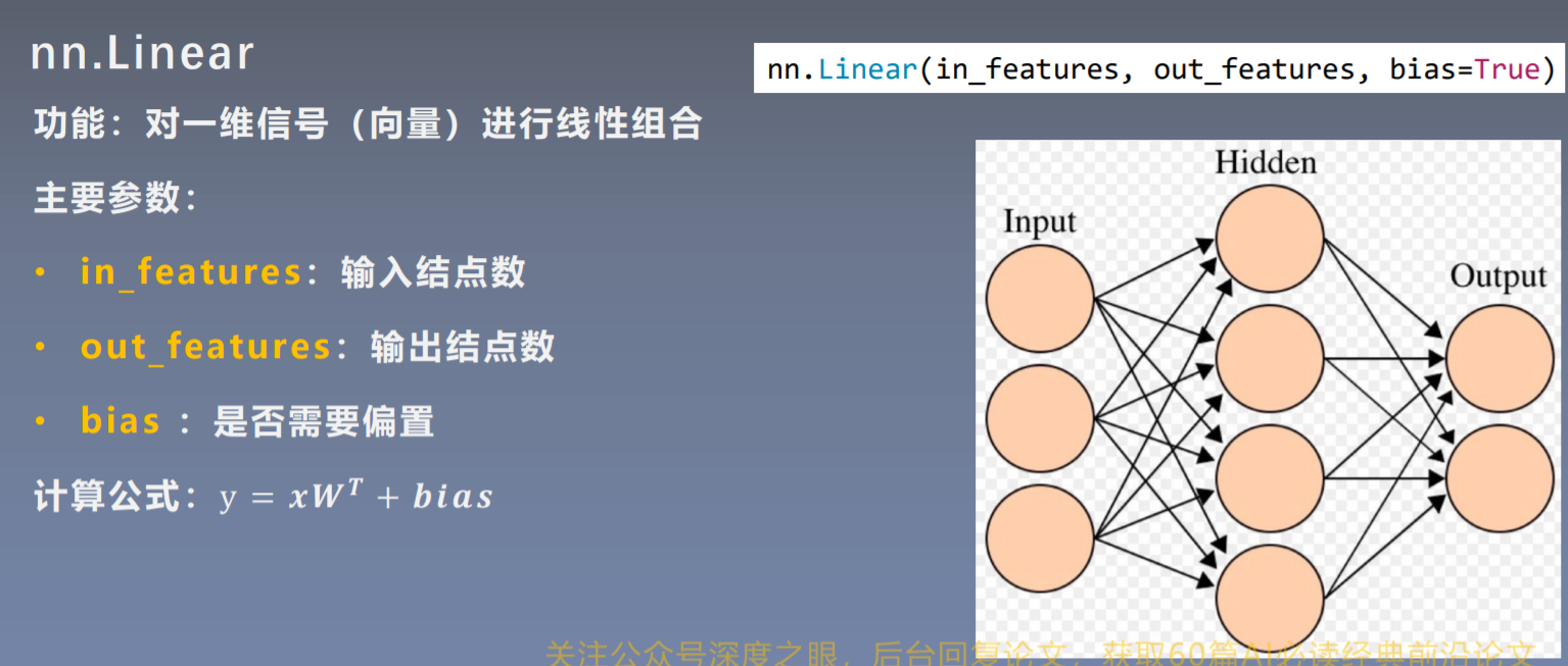 Week3：[任务三] nn网络层-池化、线性、激活函数网络层_nlp中池化层的线性表示-CSDN博客
