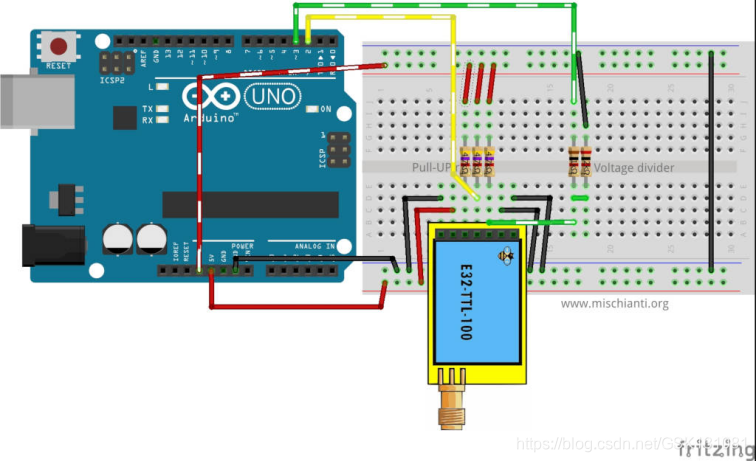 用于arduino、esp32或esp8266的ebyte Lora E32sx1278设备:规格和基本用法 第一部分e32 Ttl 100 Csdn博客
