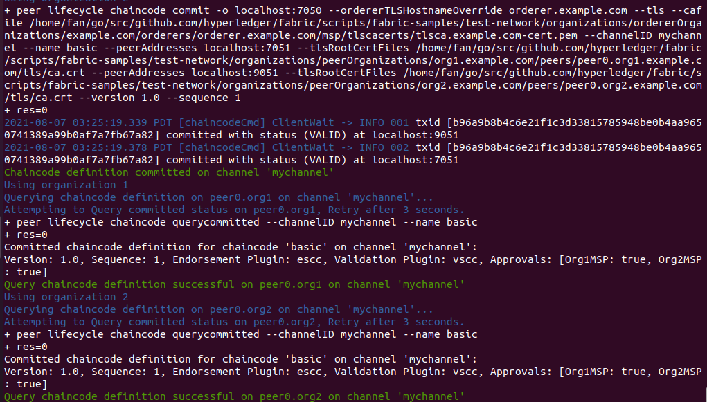 Error: chaincode install failed with status: 500 - failed to invoke backing ... 的解决方案（fabric2.2 ...