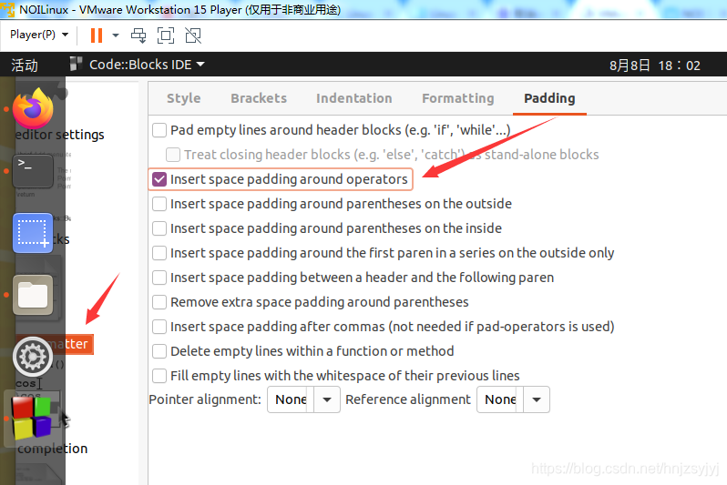 Codeblocks 自动格式化代码codeblocks格式化代码 Csdn博客