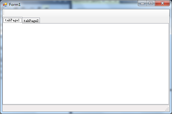 C# WinForm中TableLayout、TableControl或者SplitContainer设置Dock = Fill属性，被statusStrip或toolStrip遮住_c# ...