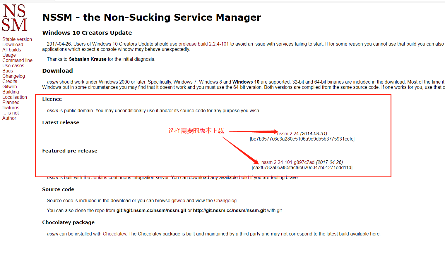 Instalación de Windows Servicio NSSM - programador clic