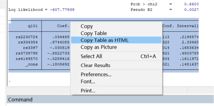 STATA 森林图 Logistic可视化_stata的森林图的p值怎么改-CSDN博客