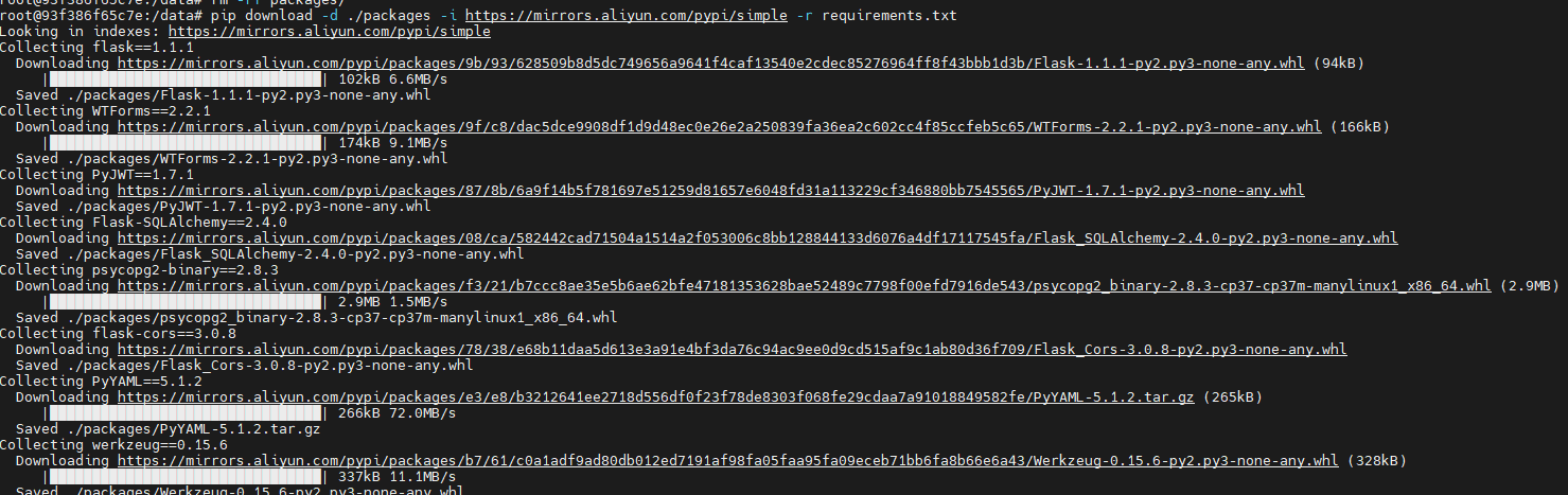 python 依赖离线安装_pip install --no-index --find-links-CSDN博客