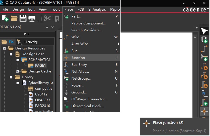 ORCAD学习系列之二——元器件与线的放置_place net alias-CSDN博客