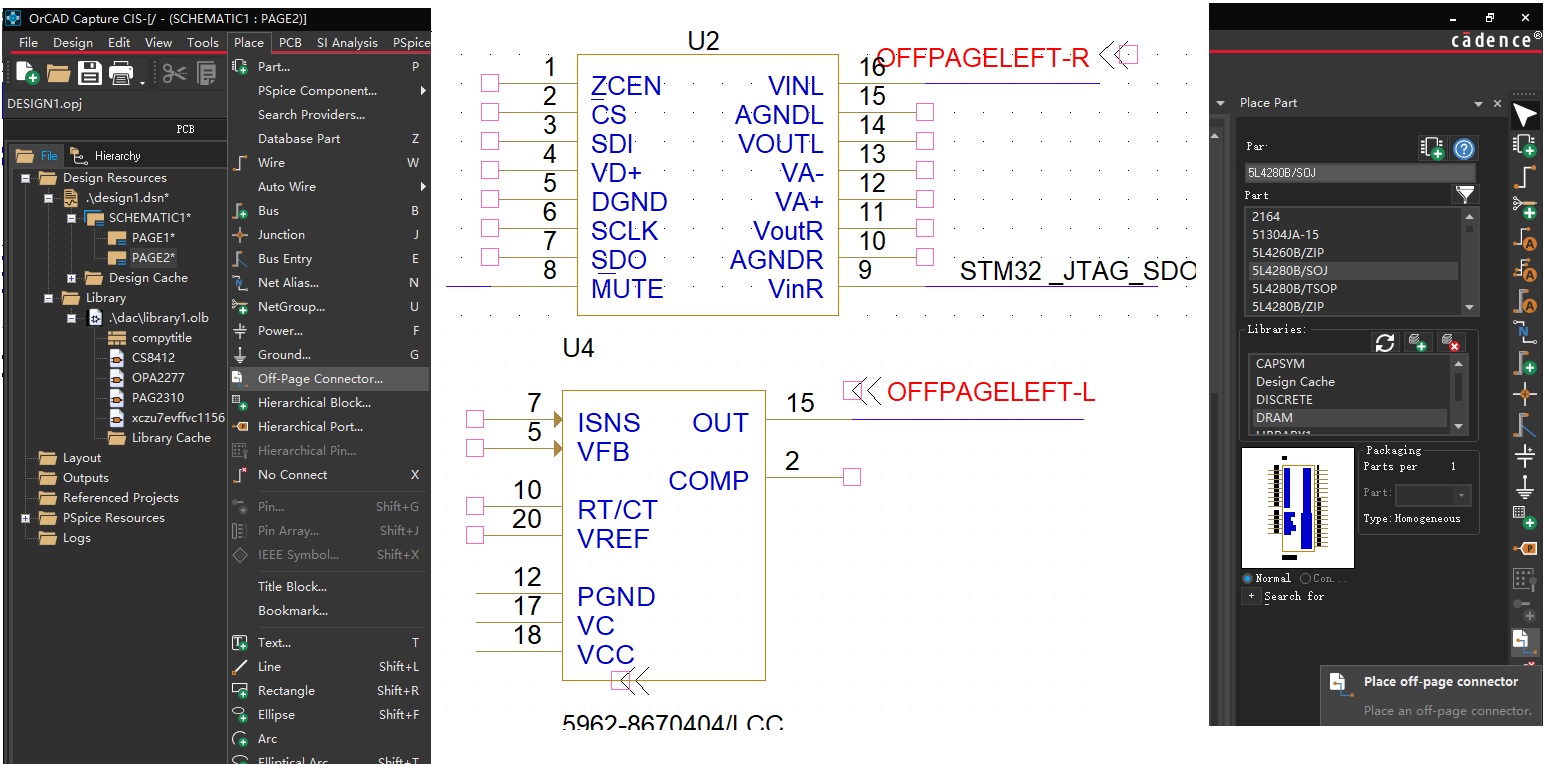 ORCAD学习系列之二——元器件与线的放置_place net alias-CSDN博客