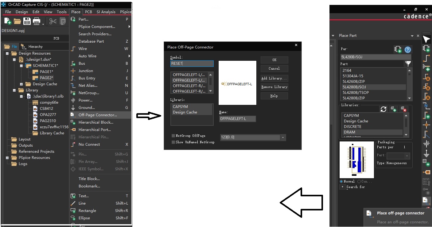 ORCAD学习系列之二——元器件与线的放置_place net alias-CSDN博客