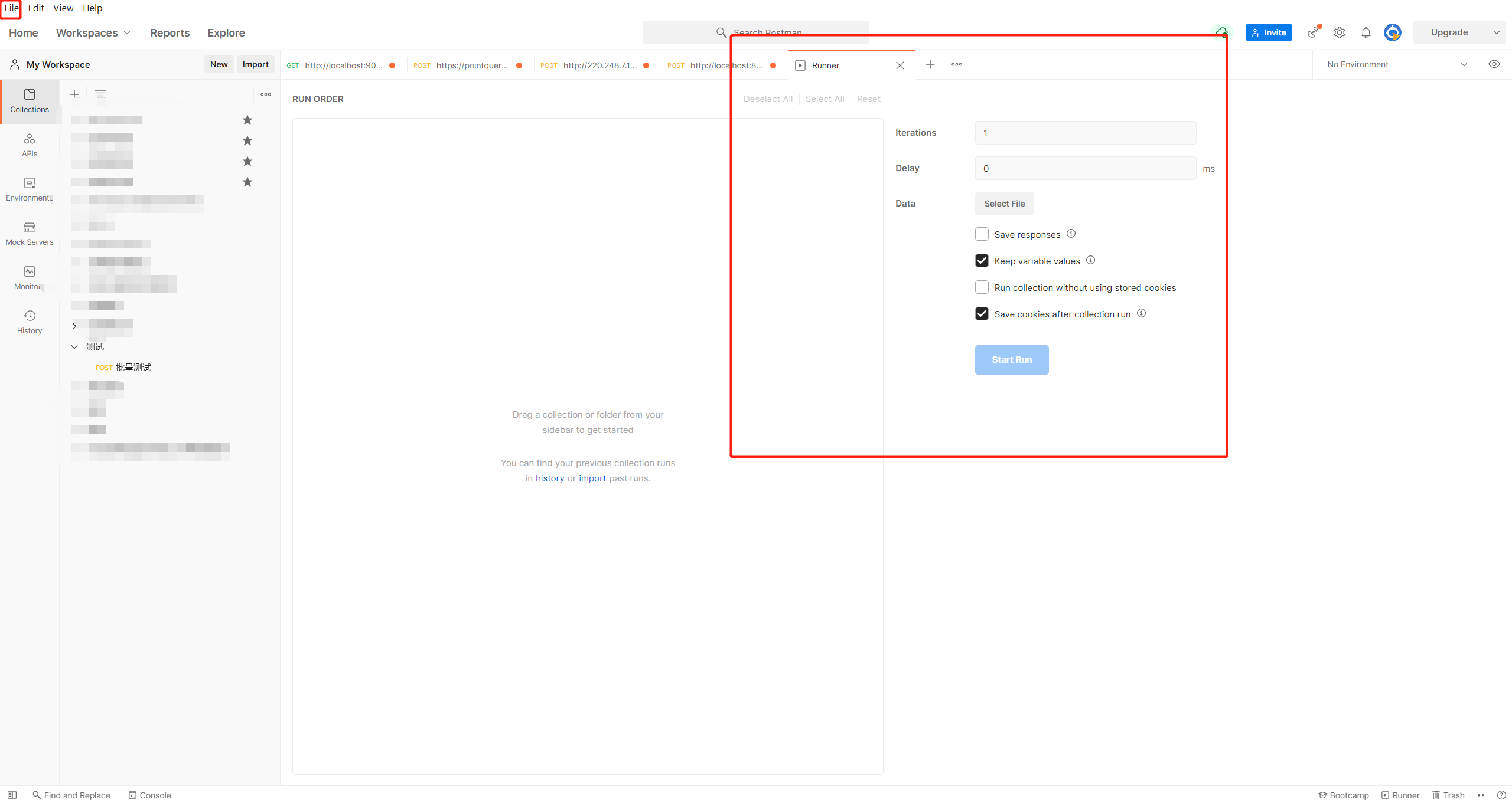 Postman导入数据批量测试_postman写入excel-CSDN博客
