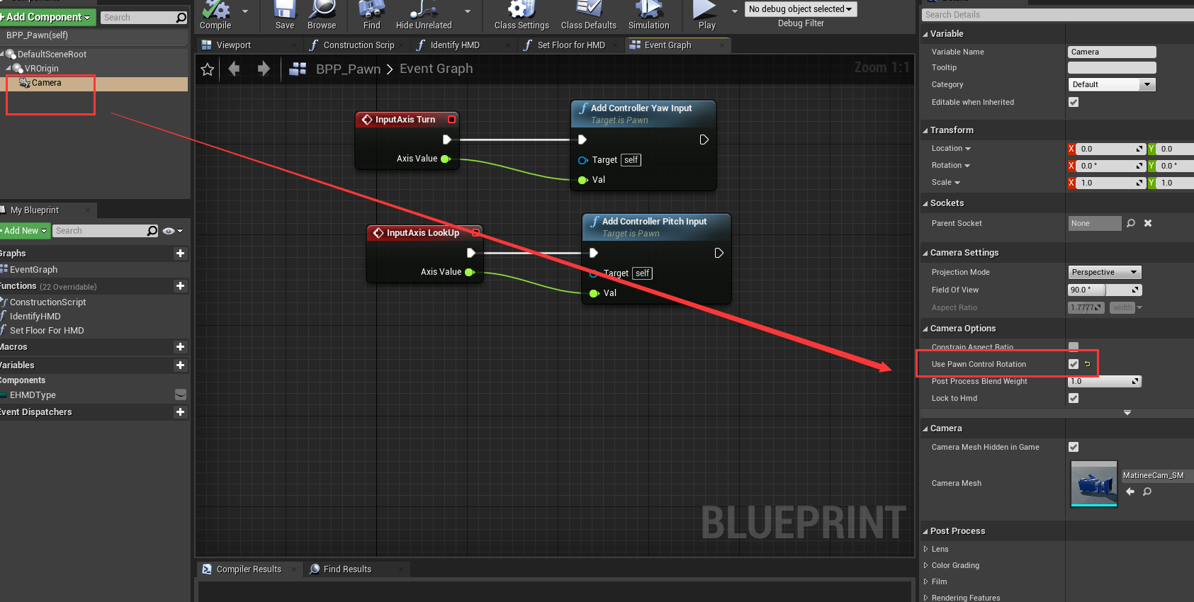 【UE4】鼠标控制视角旋转_ue4视图旋转不了-CSDN博客
