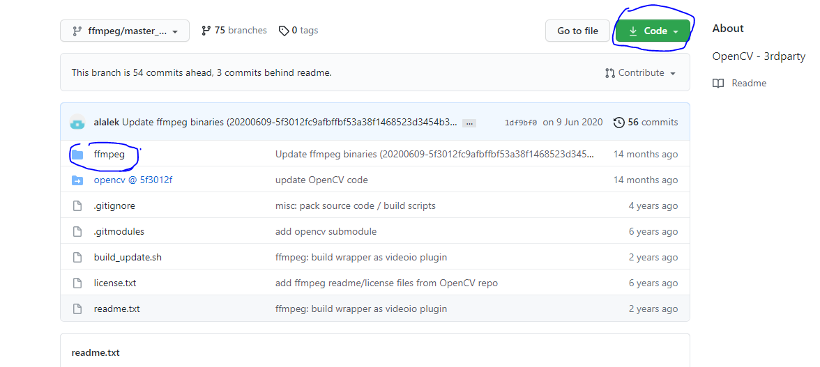 OpenCV配置过程中ffmpeg、ippicv下载错误的处理办法-CSDN博客