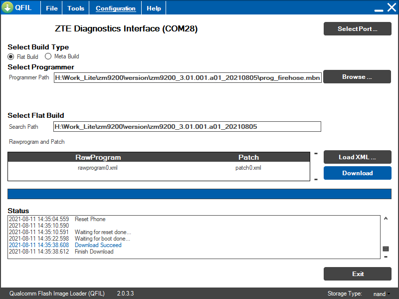 Download Fail:Fail to find QDLoader port after switch - Programmer Sought