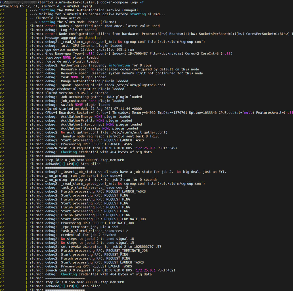 slurm-gpu集群搭建详细步骤_gpu集群 搭建实施方案-CSDN博客