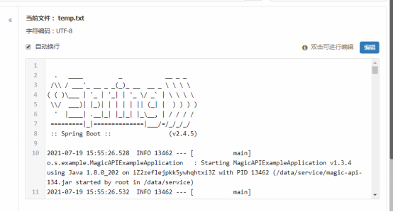 MagicAPI 之 example 跑起来部署服务器 -小白档_ssssssss-team/magic-api-example_david90369的博客-CSDN博客
