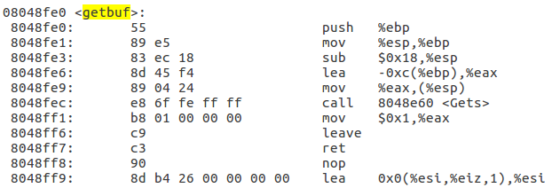 CSAPP实验三：缓冲区溢出炸弹（Buflab）-CSDN博客