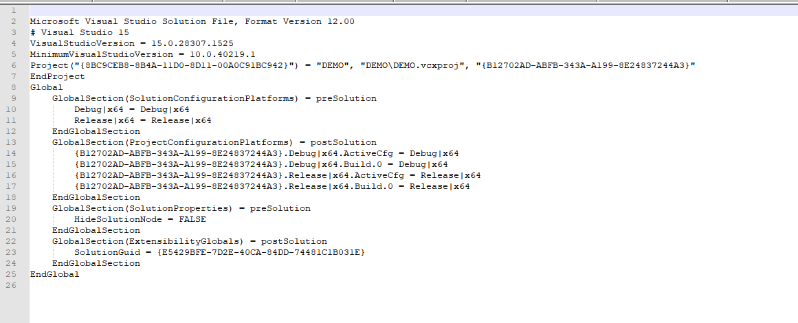 VS关于*.sln *.vcxproj *.vcxproj.filters *.vcxproj.user的简单说明-CSDN博客