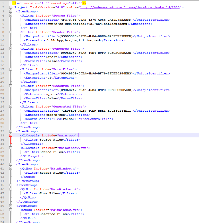 VS关于*.sln *.vcxproj *.vcxproj.filters *.vcxproj.user的简单说明-CSDN博客