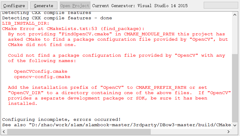 win10+vs2015下DBow3的编译_dbow3 windows 编译-CSDN博客