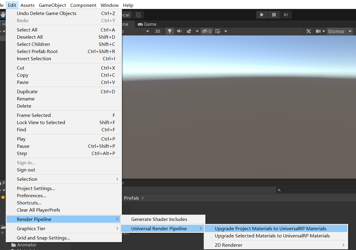 Unity：将项目升级为URP_unity升级urp standard-CSDN博客