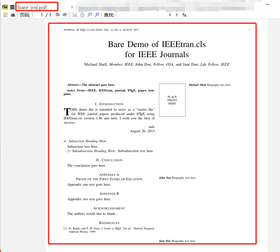 Latex：IEEE Trans期刊Latex模板下载_ieee trans模板-CSDN博客