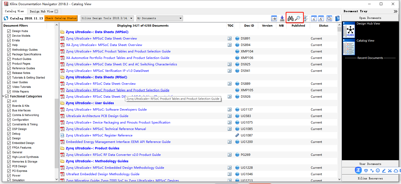 Xilinx Documentation Navigator的使用_xilinx documentation navigator documentation.xml-CSDN博客