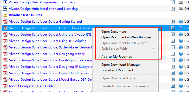 Xilinx Documentation Navigator的使用_xilinx documentation navigator documentation.xml-CSDN博客